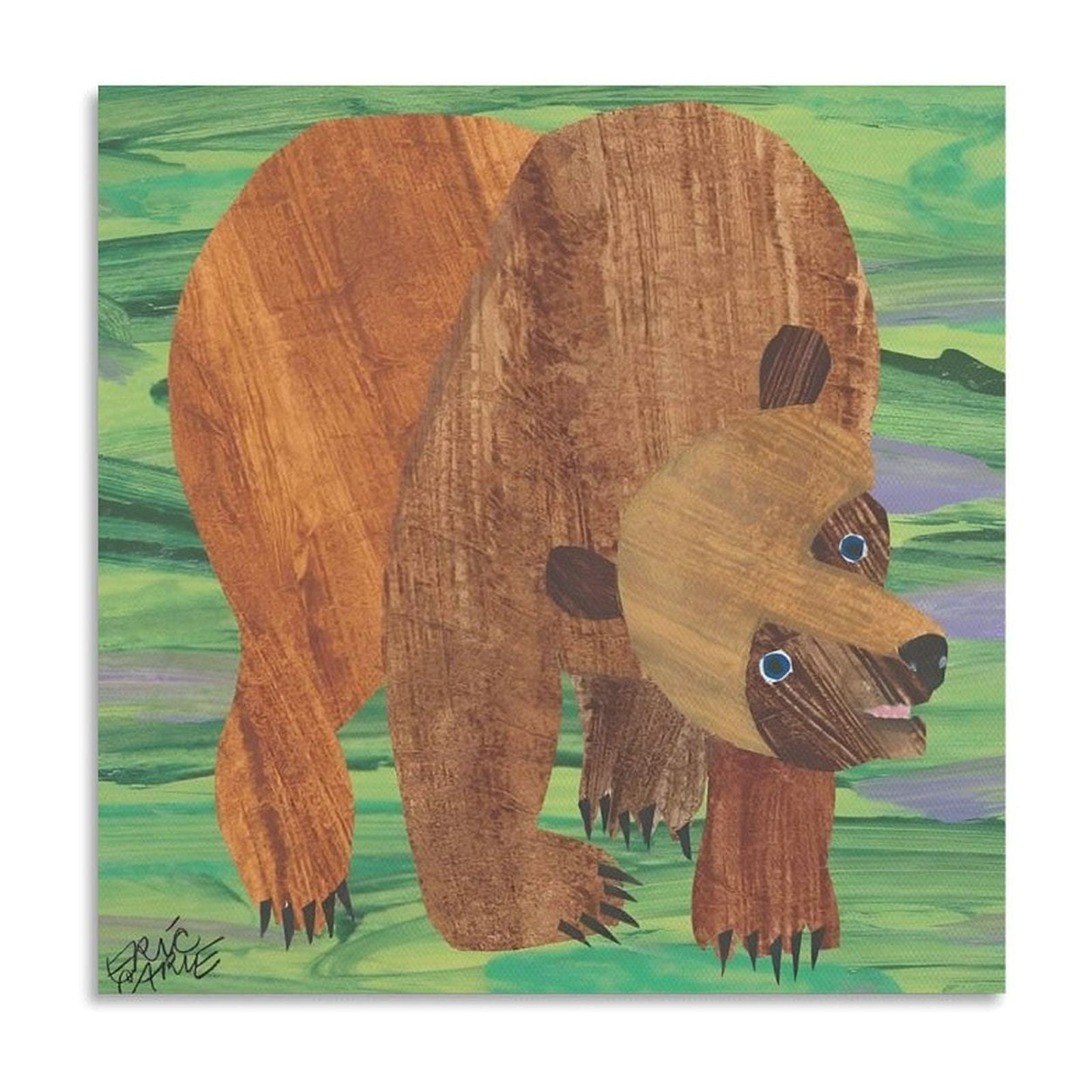 Prints Eric Carle Poster Prints Brown Bear Children's Book ...