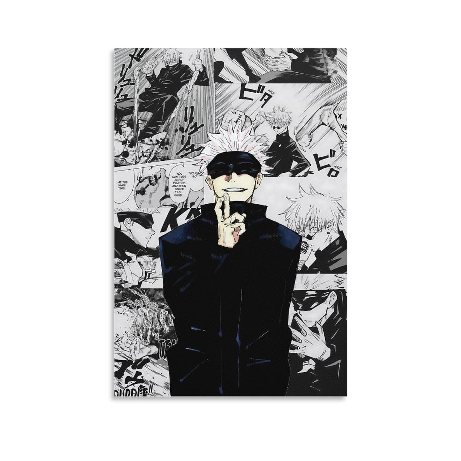 Prints Jjk Japanese Anime Comic Poster (3) Canvas Poster Wall Art ...