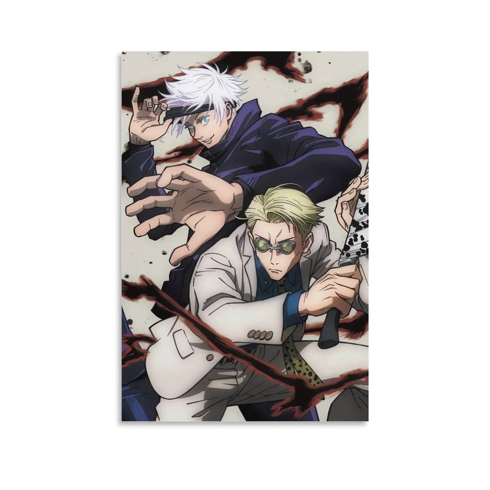 Prints Jjk Japanese Anime Comic Poster (4) Wall Art Picture Painting ...