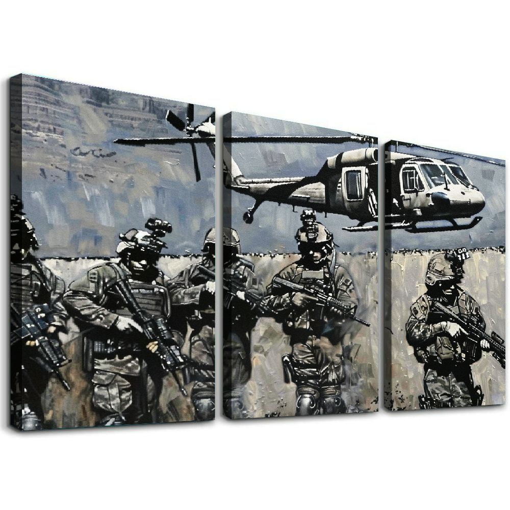 Prints, Military Art, Wall Art Posters Army Ranger Posters, Ca Canvas ...
