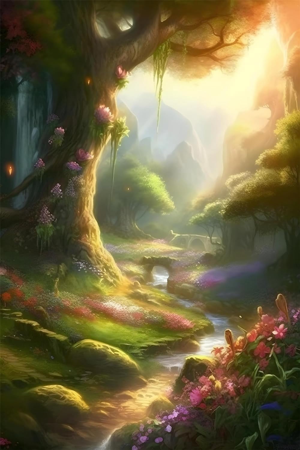 Prints & Posters - HD Fairy Theme Image Printed on Canvas - Rolling ...
