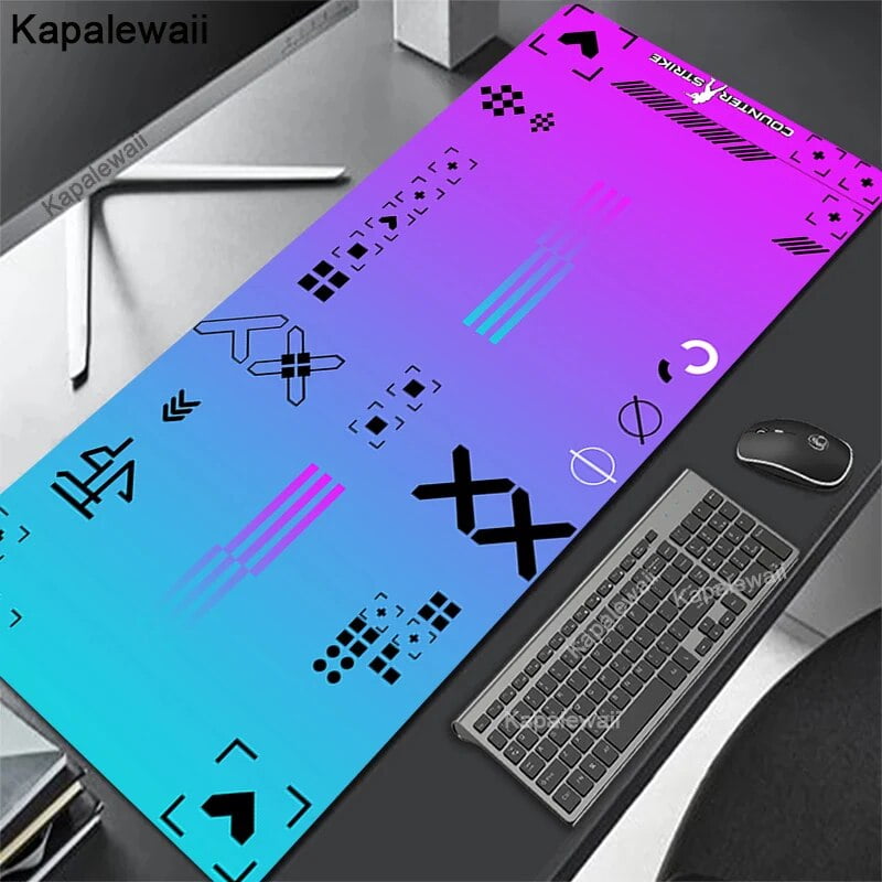 Printstream RGB Gaming Mousepad Big LED Gamer Mousepads Desk Mat ...