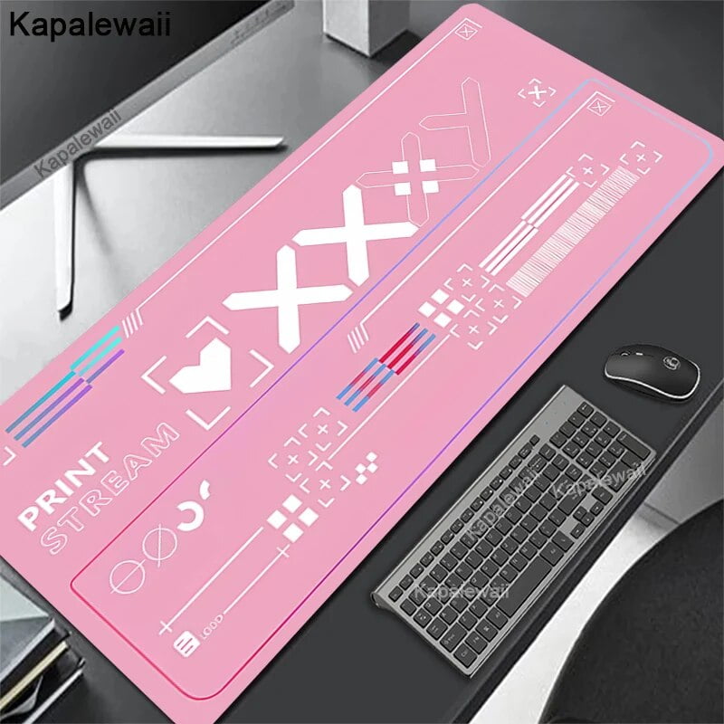 Printstream RGB Gaming Mousepad Big LED Gamer Mousepads Desk Mat ...