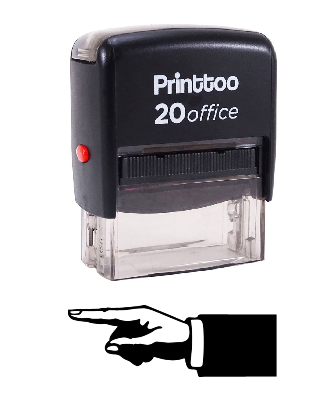 Printtoo ARROW RIGHT Self Inking Rubber Stamp Office Stationary Custom ...
