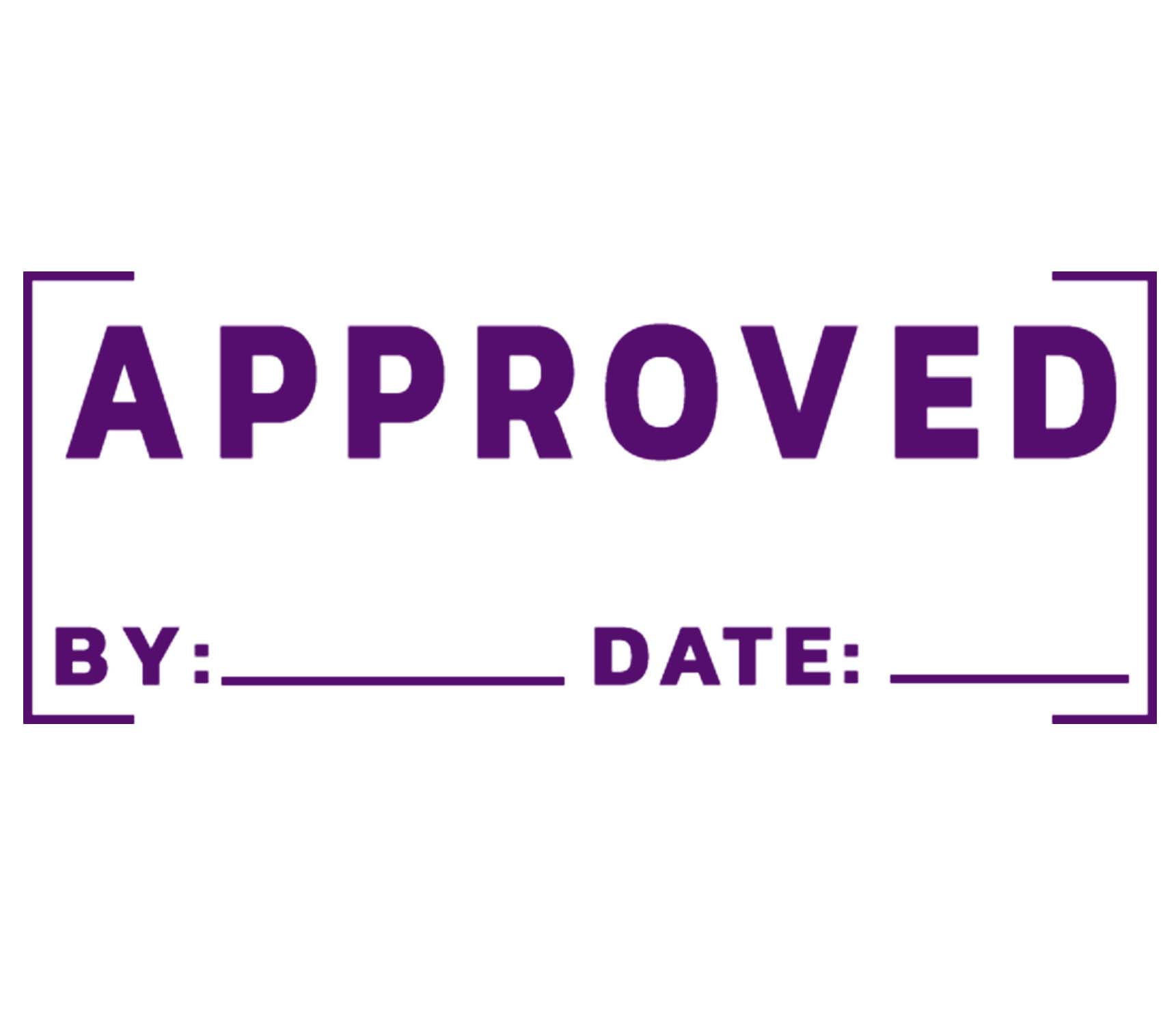 Printtoo Approved Self Inking Rubber Stamp Pre-Inked Office Stamp- Home ...