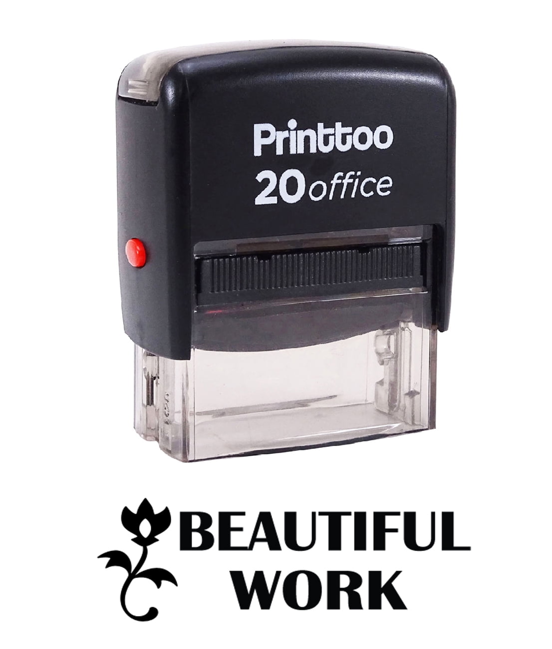 Printtoo BEAUTIFUL WORK Self Inking Rubber Stamp Office Stationary ...