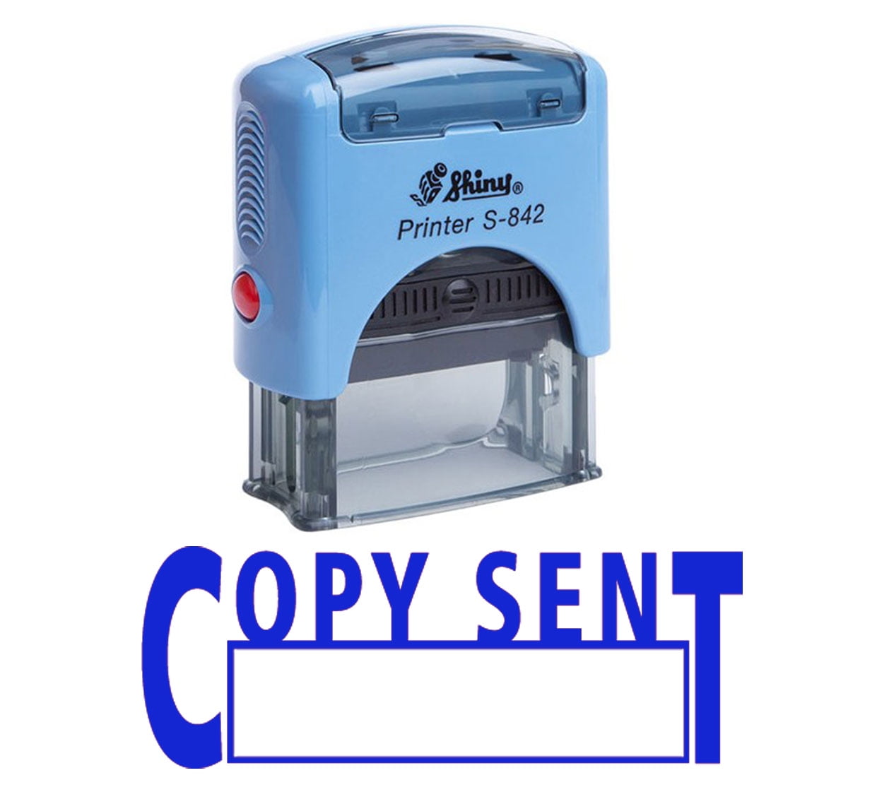 Printtoo COPY SENT Self Inking Rubber Stamp Custom Shiny Office ...