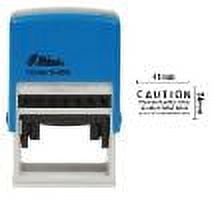 Printtoo Caution 90 Days Past Due Self Inking Rubber Stamp Pre,Inked ...