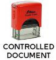 Printtoo Controlled Document Self Inking Rubber Stamp Pre,Inked Office ...