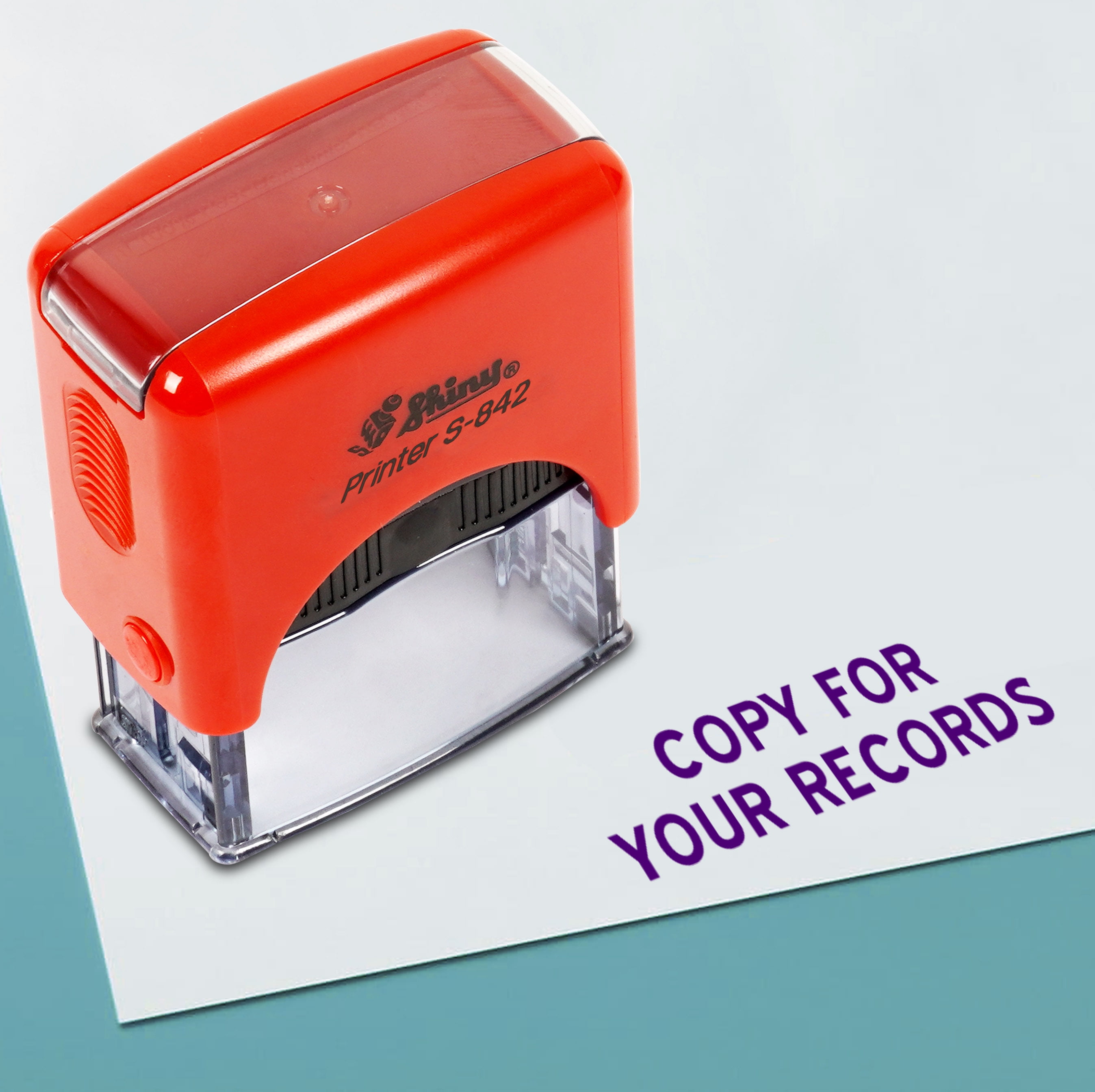 Printtoo Copy For Your Records Self Inking Rubber Stamp Pre,Inked ...