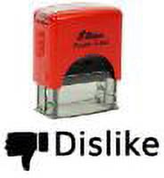 Printtoo Dislike Self Inking Rubber Stamp Pre,Inked Office Stamp, Home ...