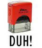 Printtoo Duh Self Inking Rubber Stamp Pre,Inked Office Stamp, Home ...