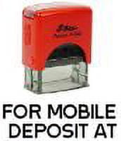 Printtoo For Mobile Deposit At Self Inking Rubber Stamp Pre,Inked ...