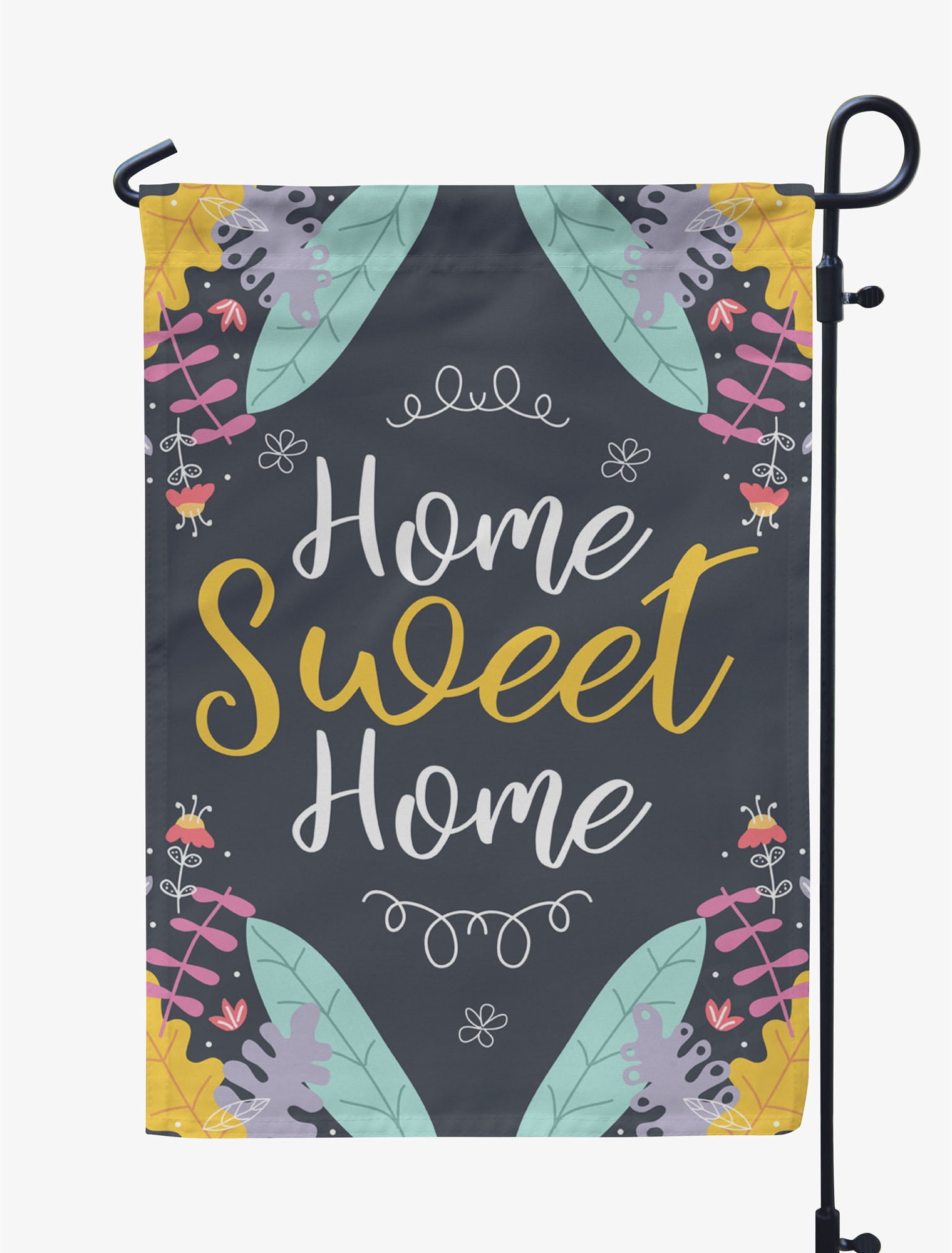 Printtoo Grey Home Sweet Home Garden Summer Camping Flags For Campers ...