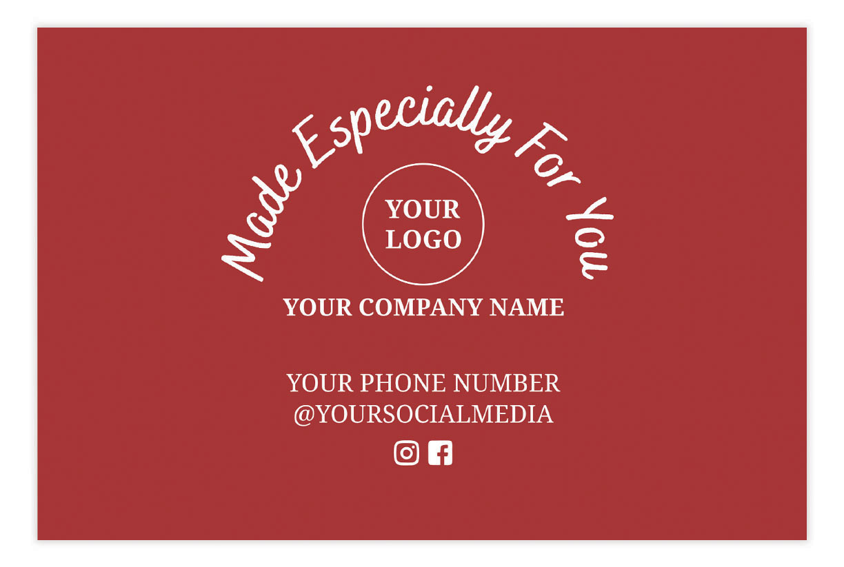 Printtoo Label for Small Business-100 RectangleCustom VinylPersonalized ...