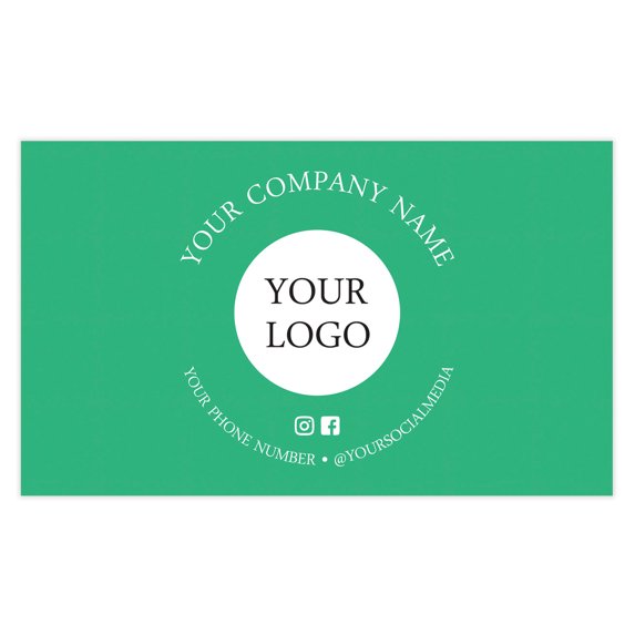 Printtoo Label for Small Business-100 RectangleCustom VinylPersonalized ...