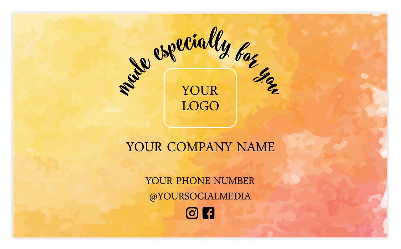 Printtoo Label for Small Business-100 RectangleCustom VinylPersonalized ...