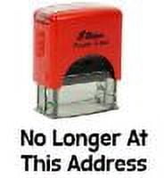 Printtoo No Longer At This Address Self Inking Rubber Stamp Pre,Inked ...