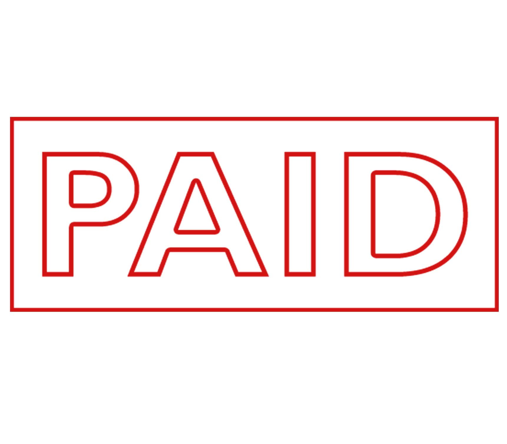 Printtoo Paid Self Inking Rubber Stamp Pre-Inked Office Stamp- Home ...