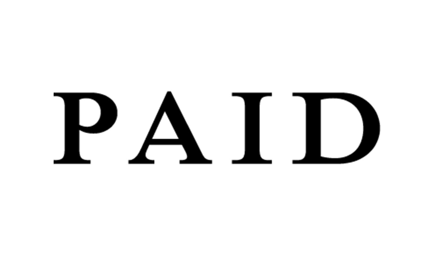 Printtoo Paid Self Inking Rubber Stamp Pre-Inked Office Stamp- Home ...