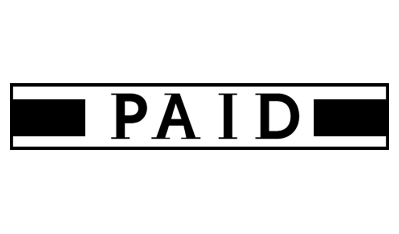 Printtoo Paid Self Inking Rubber Stamp Pre-Inked Office Stamp- Home ...