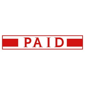 Paid Full Stamp