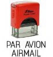 Printtoo Par Avion Airmail Self Inking Rubber Stamp Pre,Inked Office ...