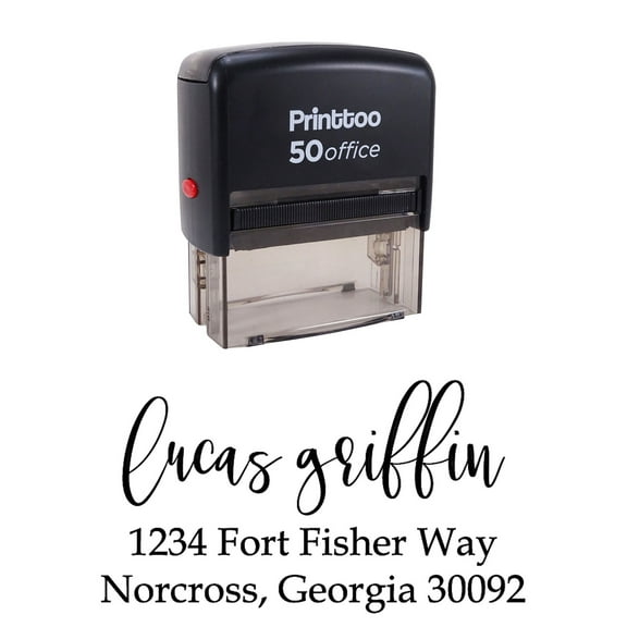 LegiLiner Self-Inking Teacher Stamp-Double Stack 1/2-inch Handwriting ...