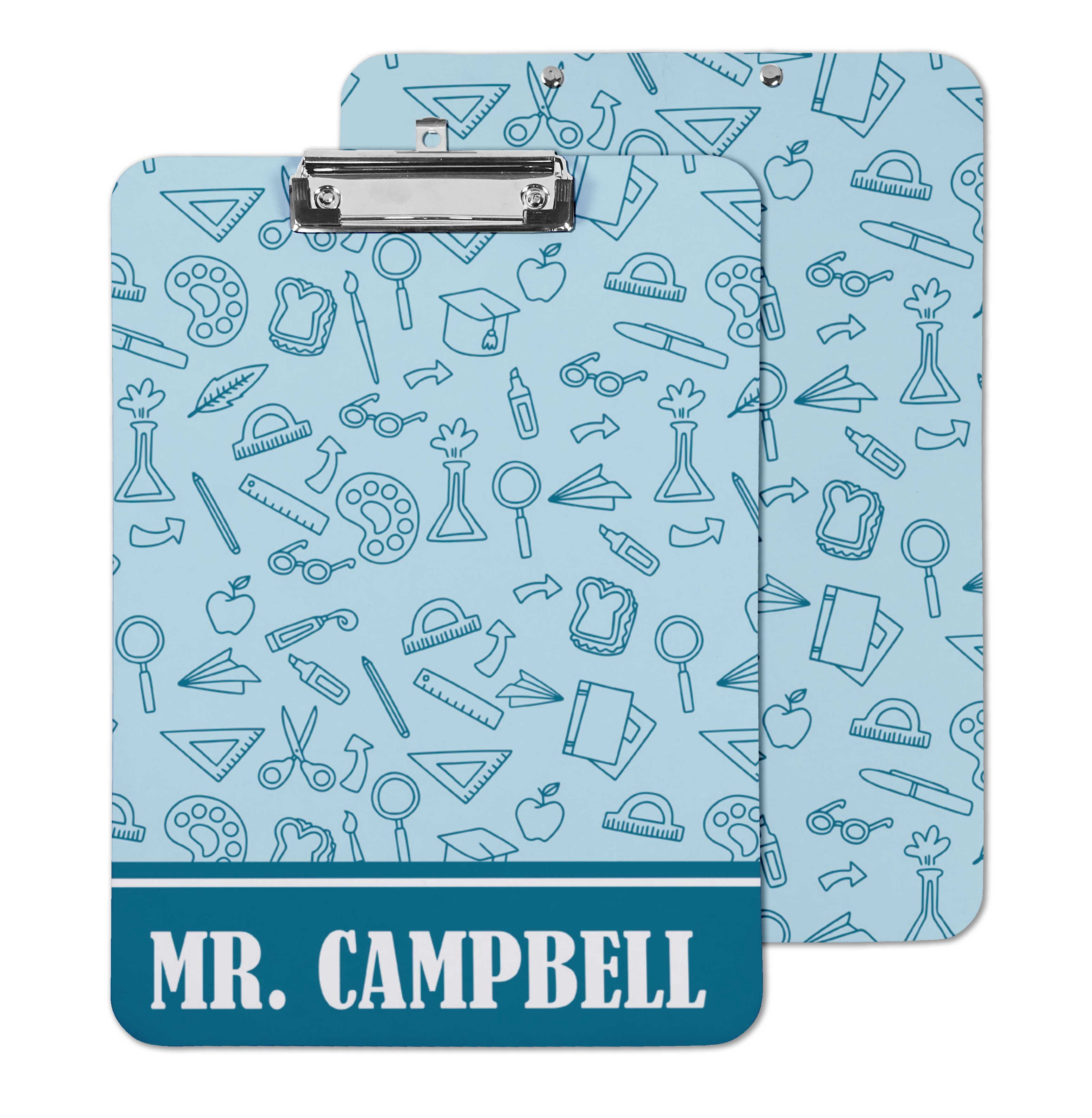 Printtoo Personalized Clipboard For Teachers Gift Classroom School and ...