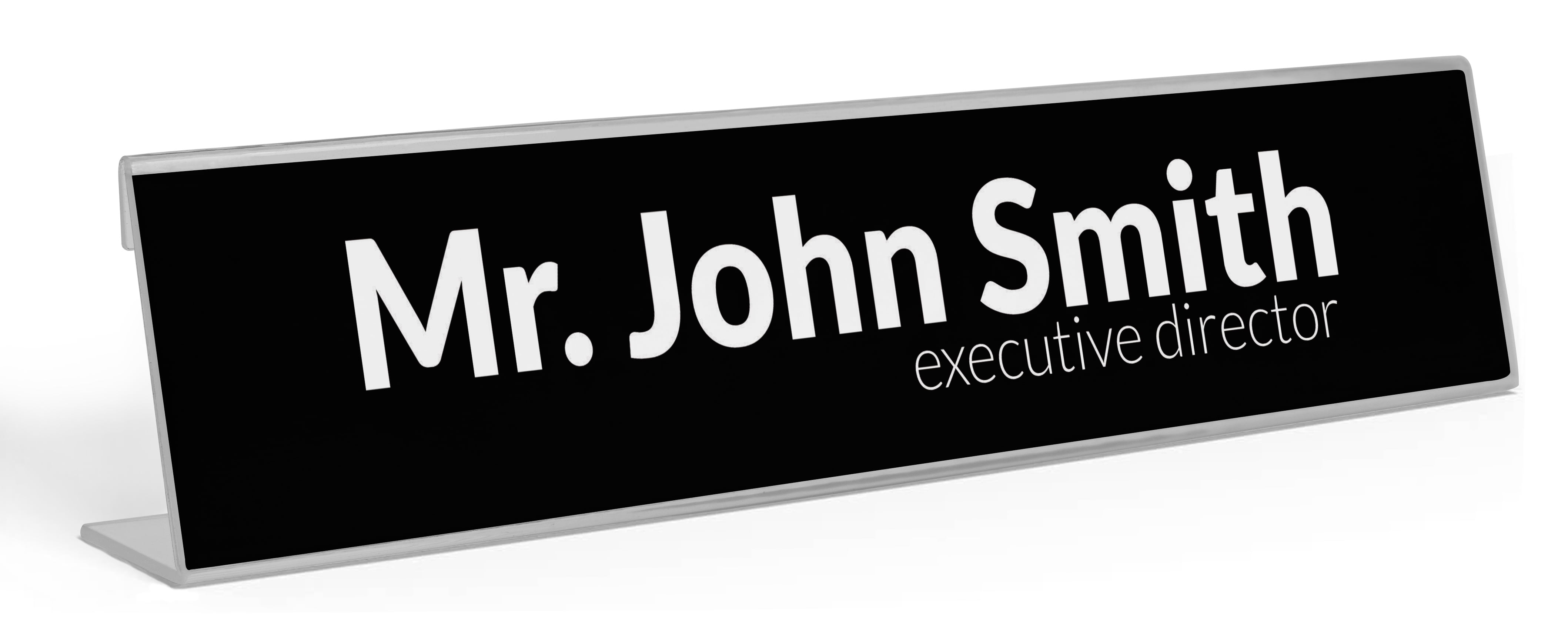 Printtoo Personalized Desk Name Plate Pretty Classy Custom Acrylic ...
