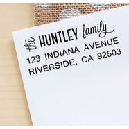 Personalized Family Return Address Stamp Self Inking Custom Name Rubber ...