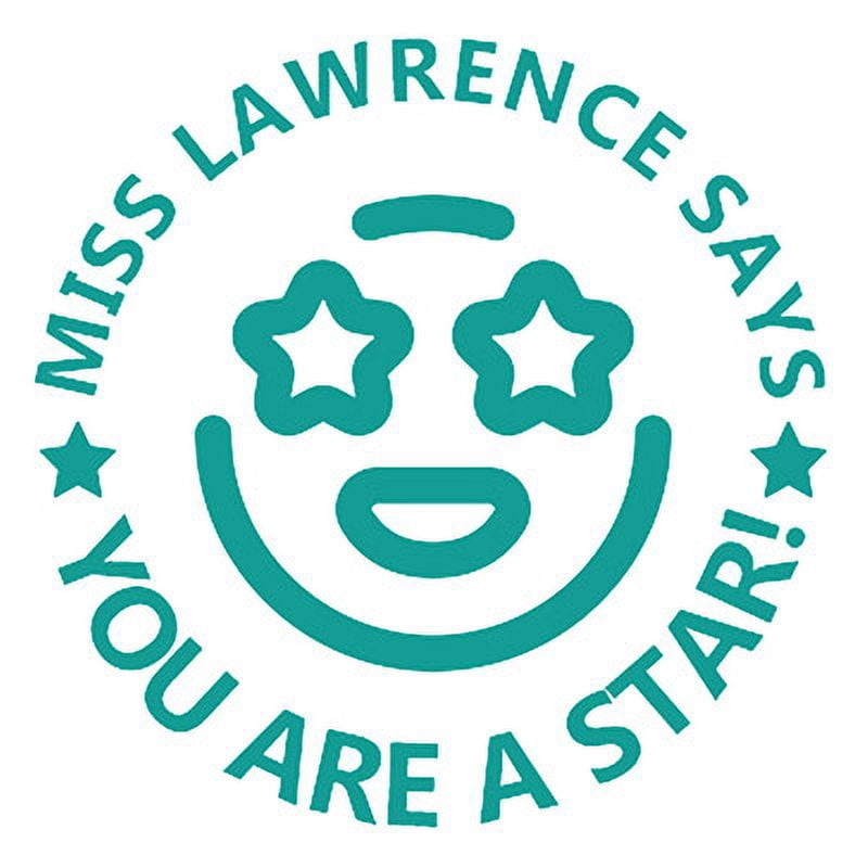 Printtoo Personalized Teachers Stamp You Are A Star! Teachers Name Self ...