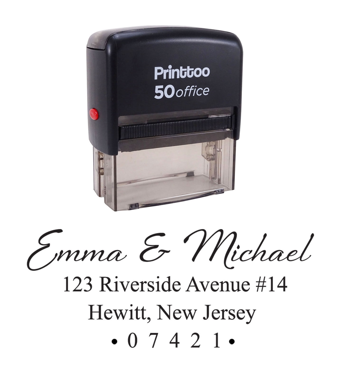 Printtoo Personalized Wedding Reception Invitation Return Address Self ...