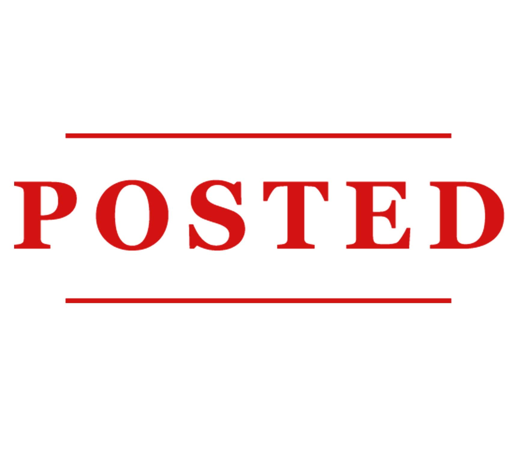 Printtoo Posted Self Inking Rubber Stamp Pre-Inked Office Stamp- Home ...