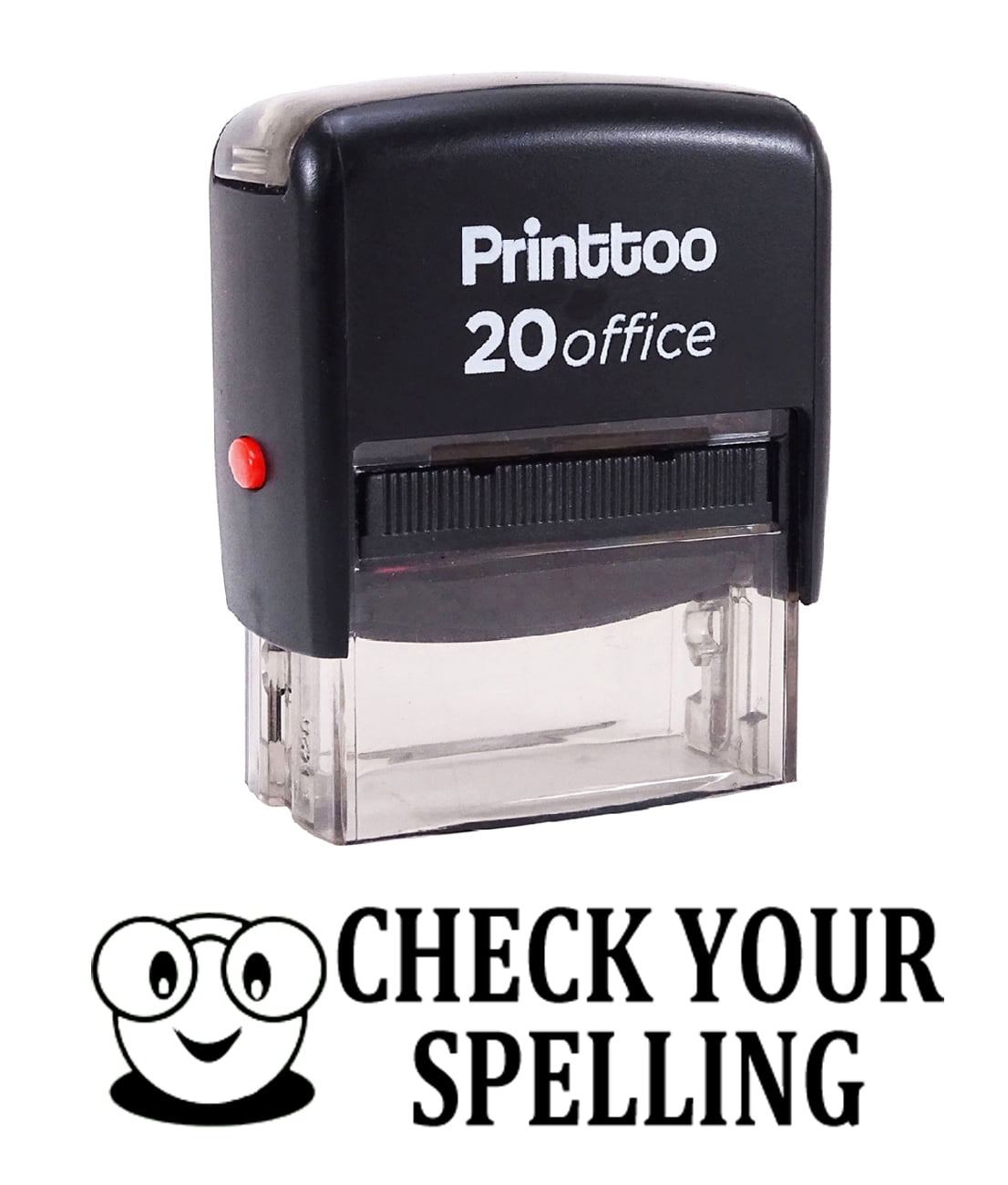 Printtoo Self Inking CHECK YOUR SPELLING Rubber Stamp Office Stationary ...