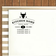 Printtoo Personalized Black Self Inking Custom Stamp Custom Signature ...