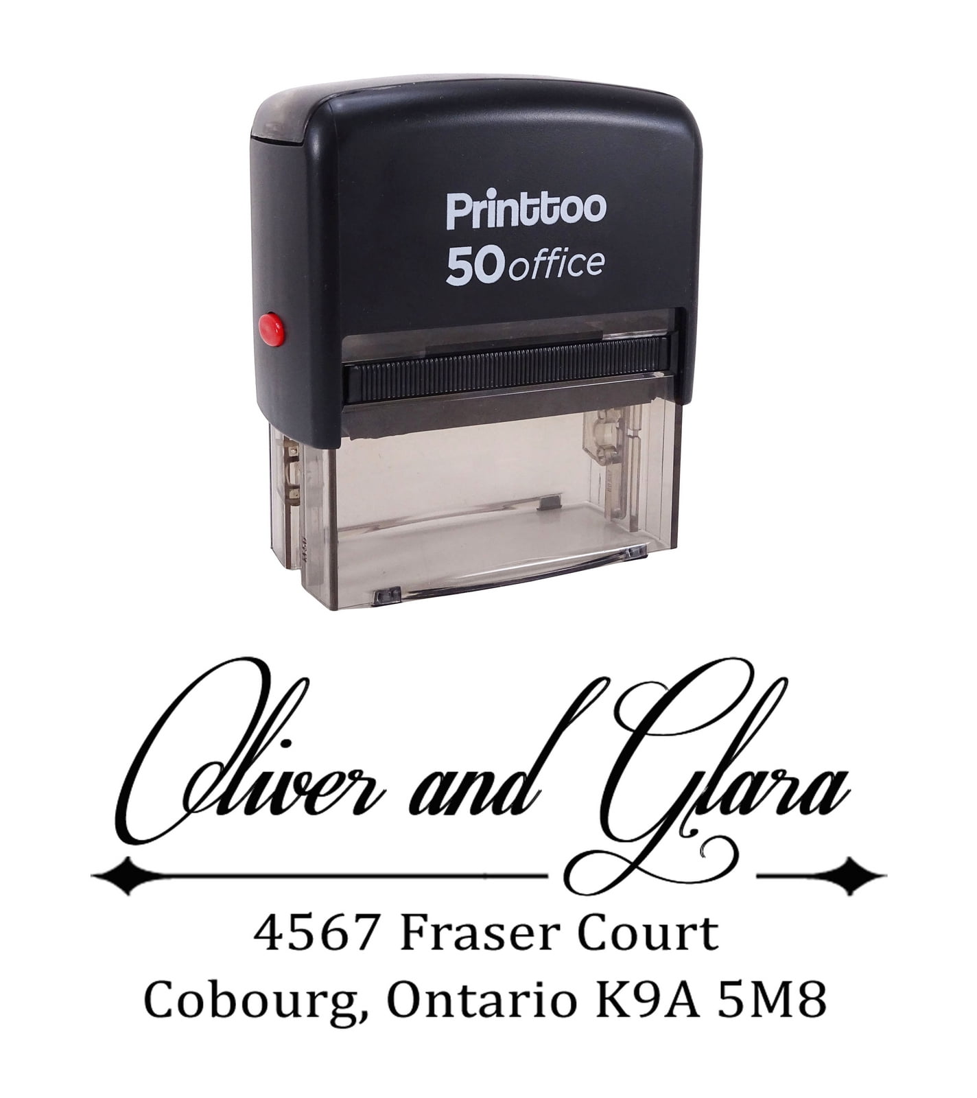 Printtoo Teacher's Stamp Objective Met! Self-inking stamp Rubber stamp ...