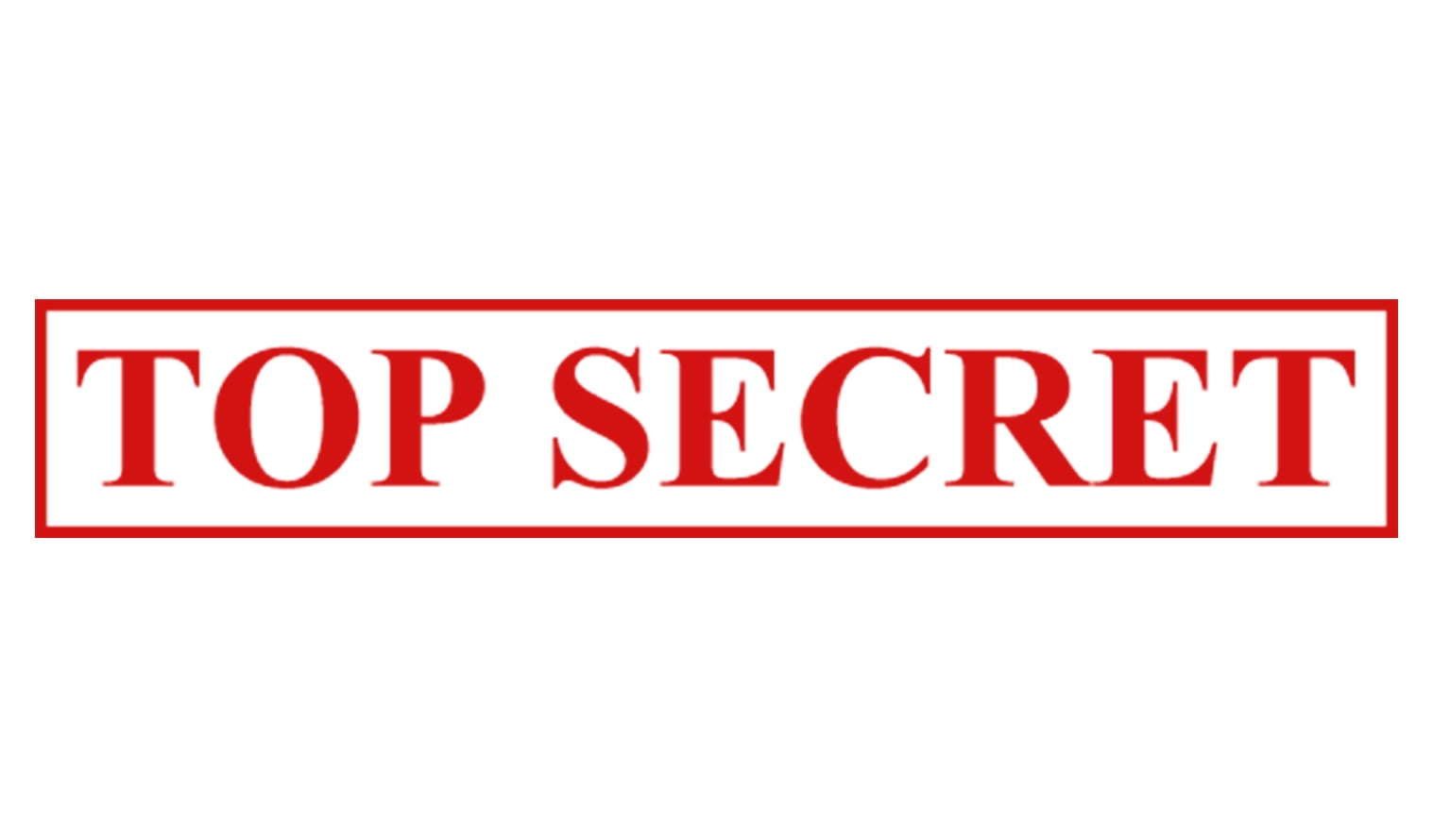 Printtoo Top Secret Self Inking Rubber Stamp Pre-Inked Office Stamp ...