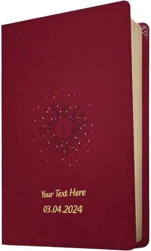 Printualist Personalized Gift Bible with Custom Text, NLT, Aurora ...