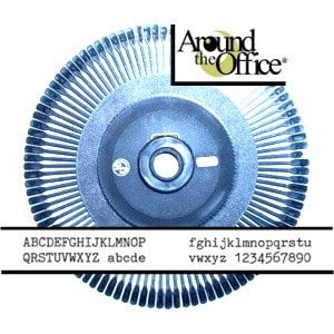 Printwheel for Royal Scriptor Typewriter Courier 10 Electronic Daisy ...