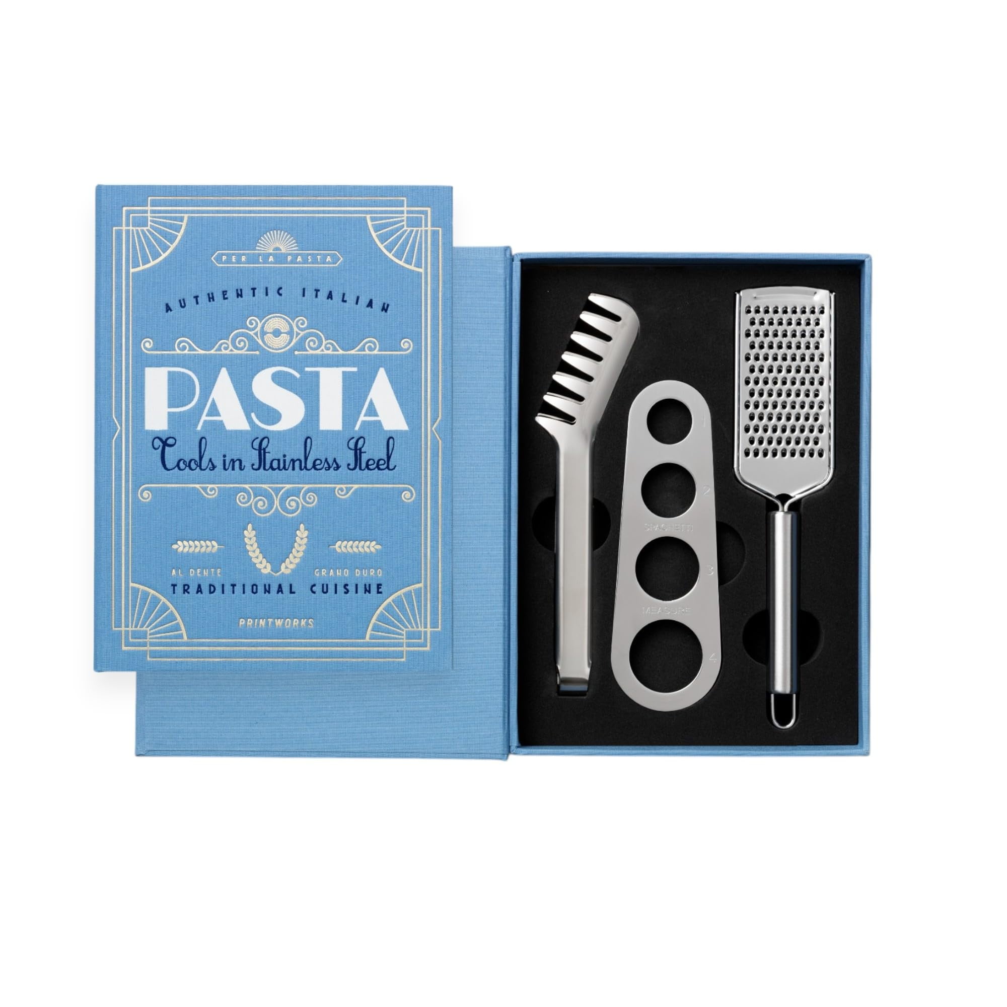 Printworks The Essentials, Pasta Tools - Pasta Kit with Spaghetti Tong ...