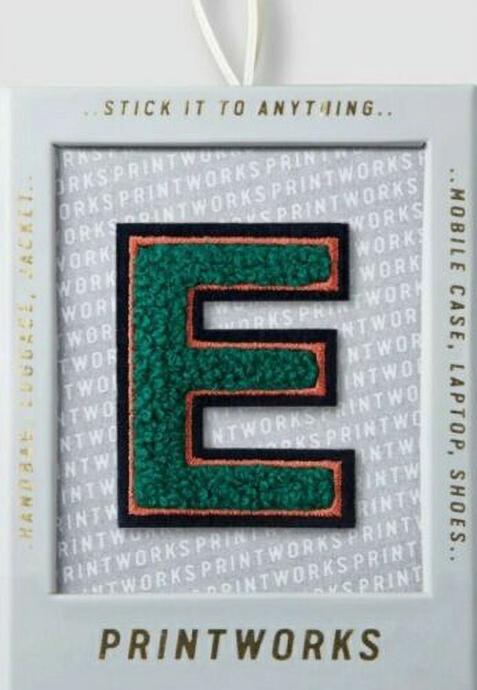 Printworks Unisex A Fluffy Letter Patch Stickers - Walmart.com
