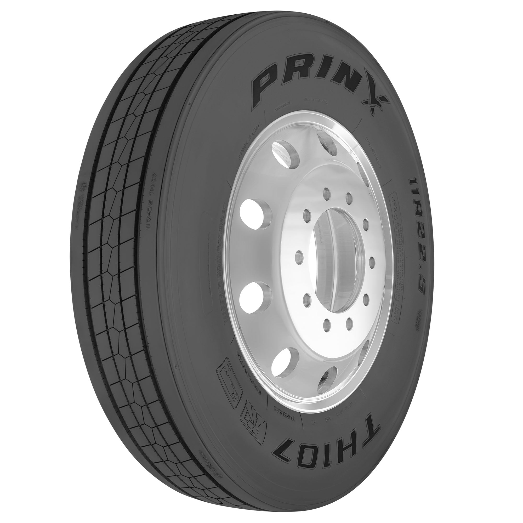 Prinx TH107 11R24.5 146/143L G Commercial Tire - Walmart.com