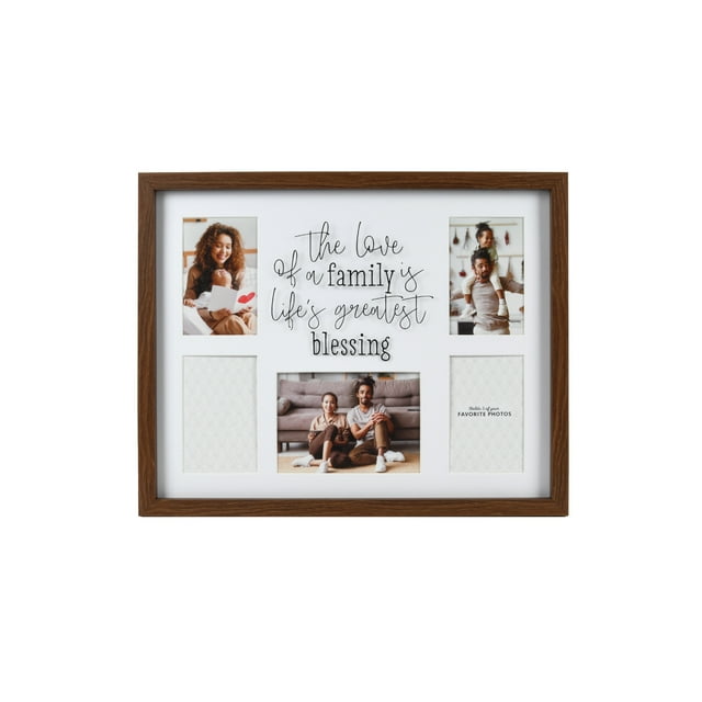 Prinz 5-Opening 20X16 Family Blessings Collage Picture Frame, Multi ...