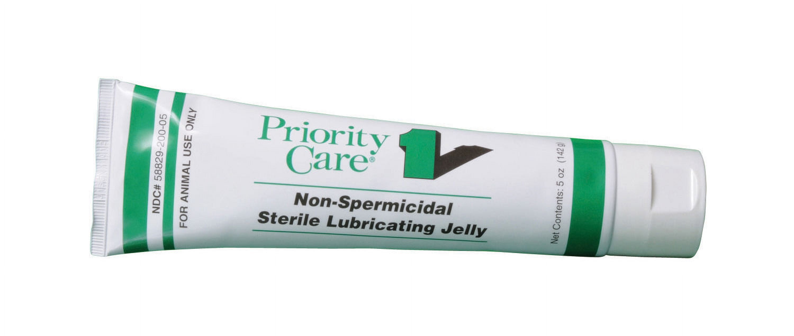 Priority Care 1 Sterile Lube Jelly - Non-Spermicidal Personal Lubricant ...