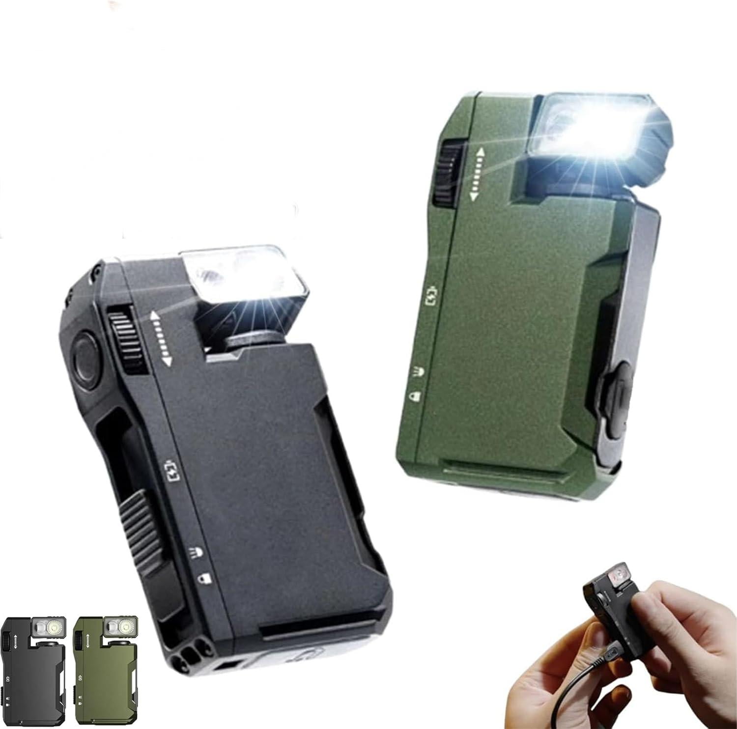 Priormer Flashlight, Super Bright 6 Modes EDC Light 400 Lumens, 180 ...