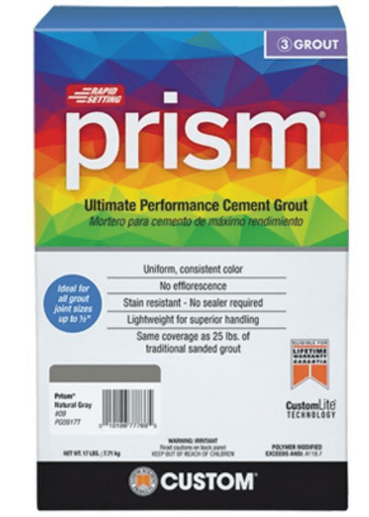 Prism #647 Brown Velvet 17 lb. Ultimate Performance Cement-Based Grout ...