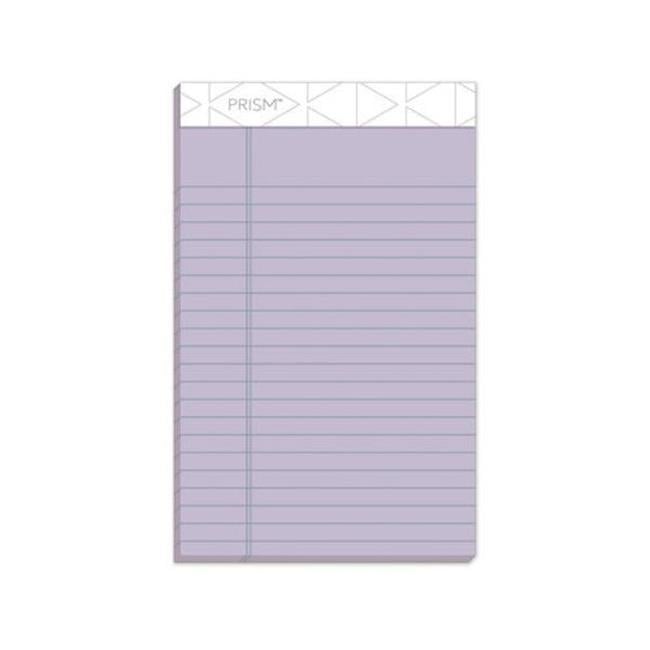 Prism & Colored Writing Pads - Narrow Rule - Pastel Orchid 5 x 8 in ...