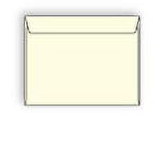 Prism® Creme Colored Booklet Envelopes, 6" x 9", Pastel Colored ...