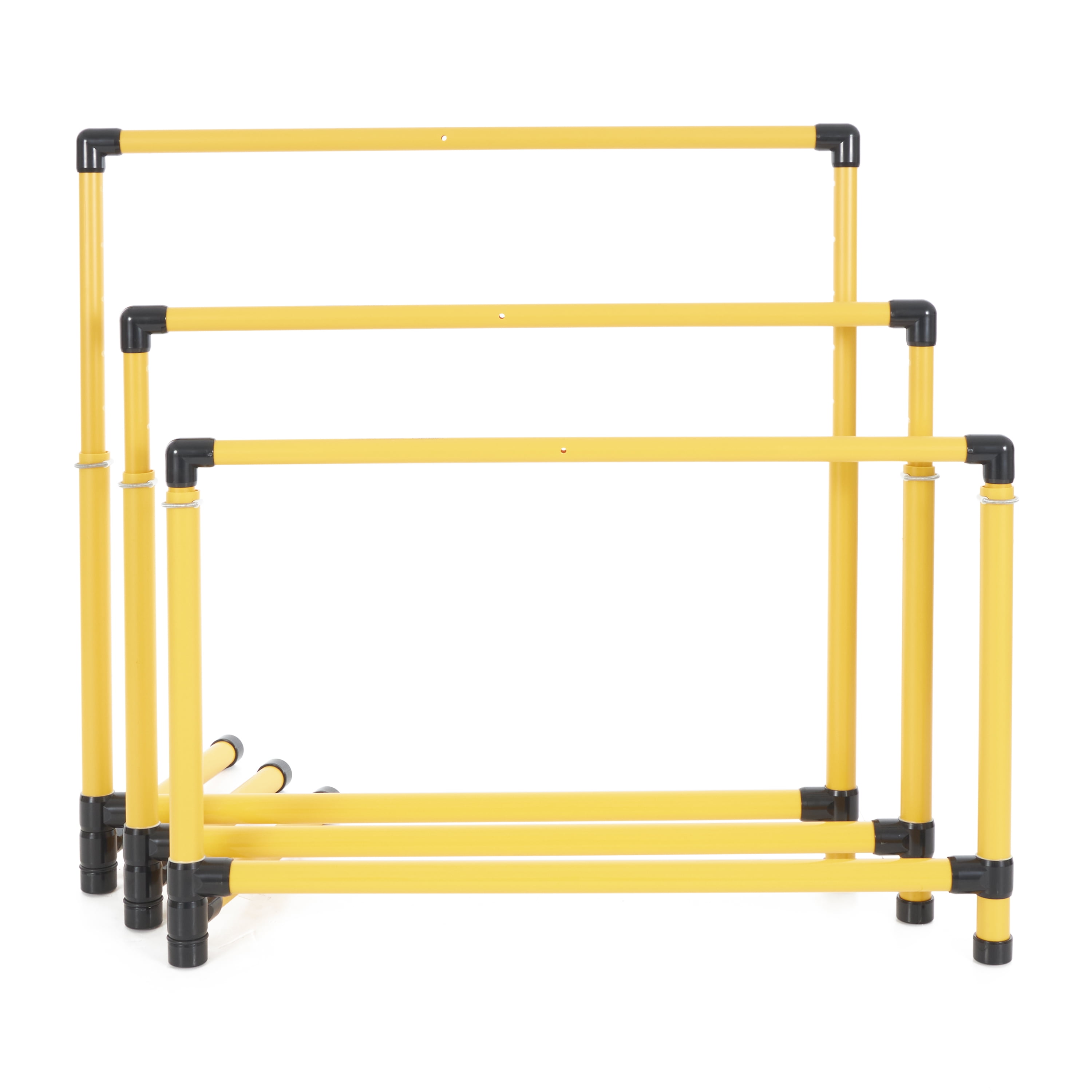 Prism Fitness 27-42 In Smart Adjustable Workout Hurdles, Set of 3 ...